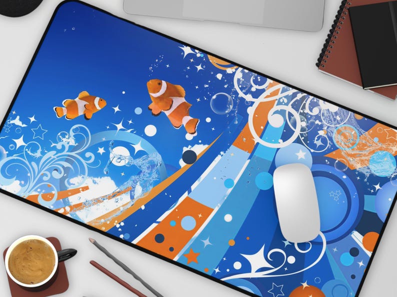 Frutiger Aero X Metro Computer Desk Mat, Vintage Nostalgic 2000s ...