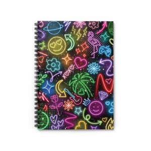 2000s Stationery Inspired Spiral Notebook, Ruled Line, 90s / 00s ...