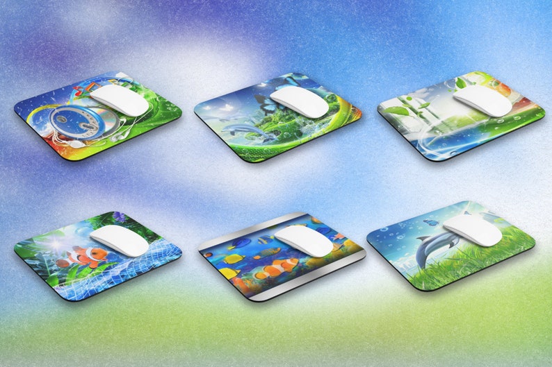 Mouse Pad Frutiger Aero Inspired Old Computer, 2000s Y2K Futurism ...