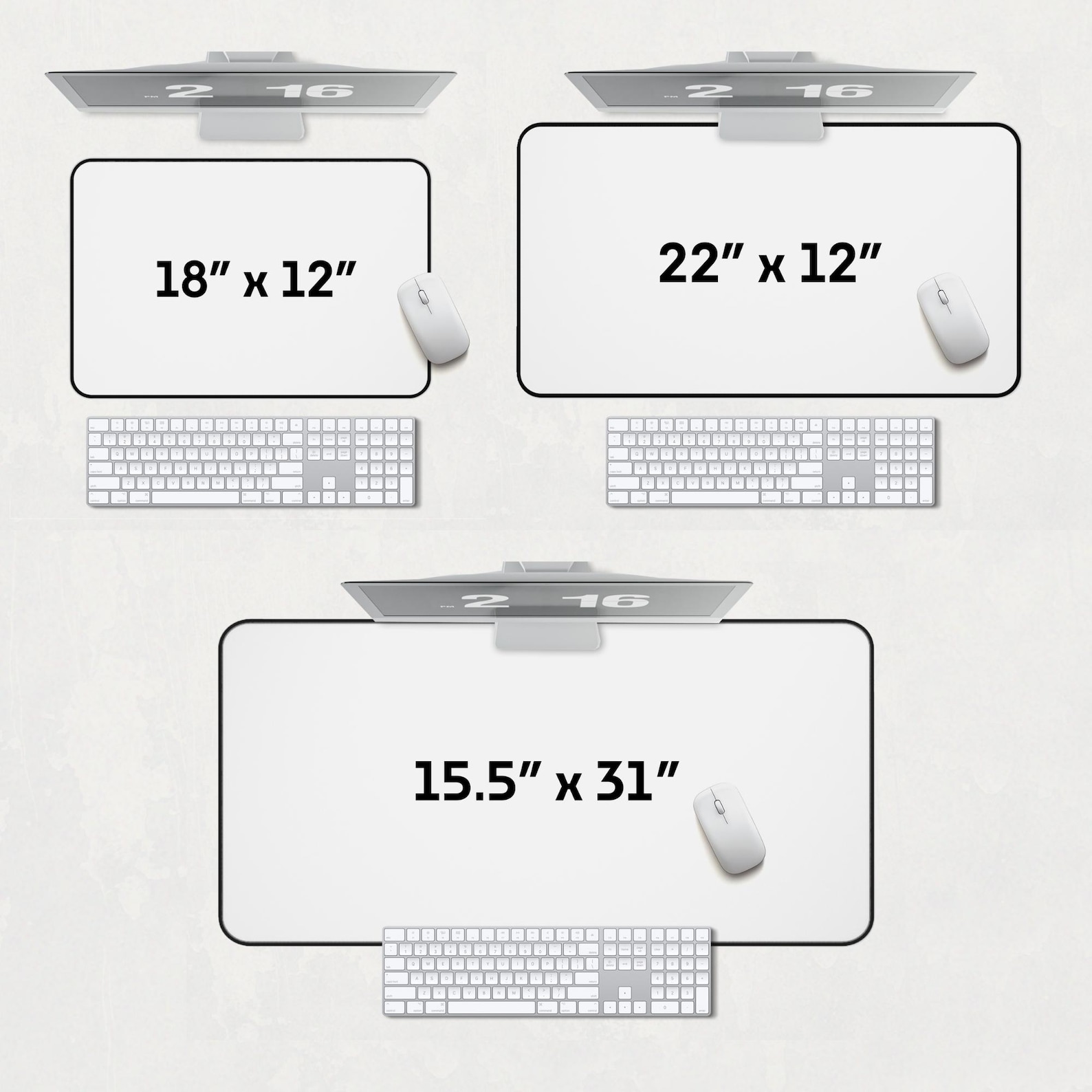 Y2k/00s Desk Mat, BLUE Collection Cute Vintage Nostalgic 1990s 2000s ...