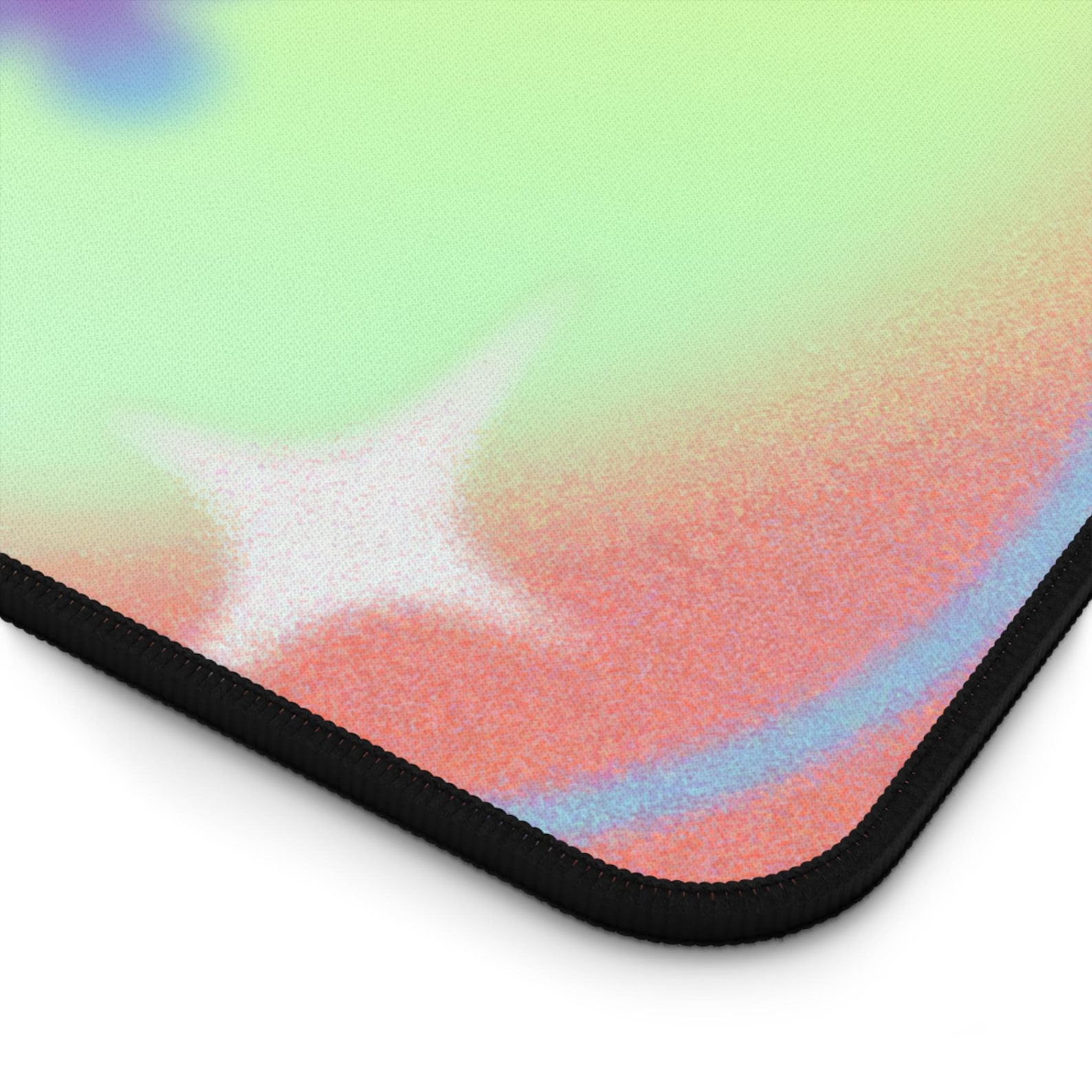 Y2K Pastel Gradient Flower Desk Mat, Soft Aesthetic, Large Deskmat - Etsy