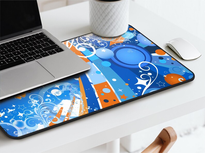 Frutiger Aero X Metro Computer Desk Mat, Vintage Nostalgic 2000s ...