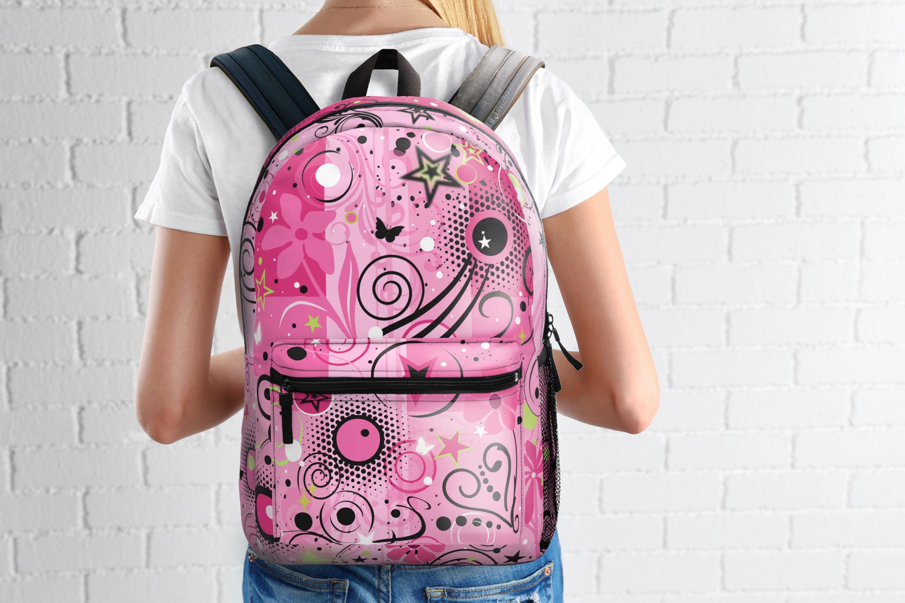 Frutiger Metro Vectorbloom Backpack, Roomy Durable Bag, Adjustable ...