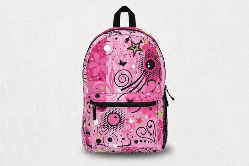 Frutiger Metro Vectorbloom Backpack, Roomy Durable Bag, Adjustable ...