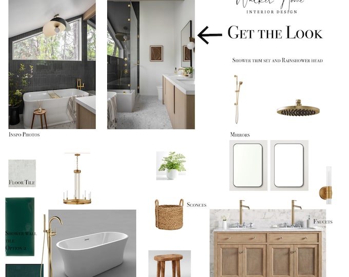 Neutral Spa Bathroom - Etsy Canada