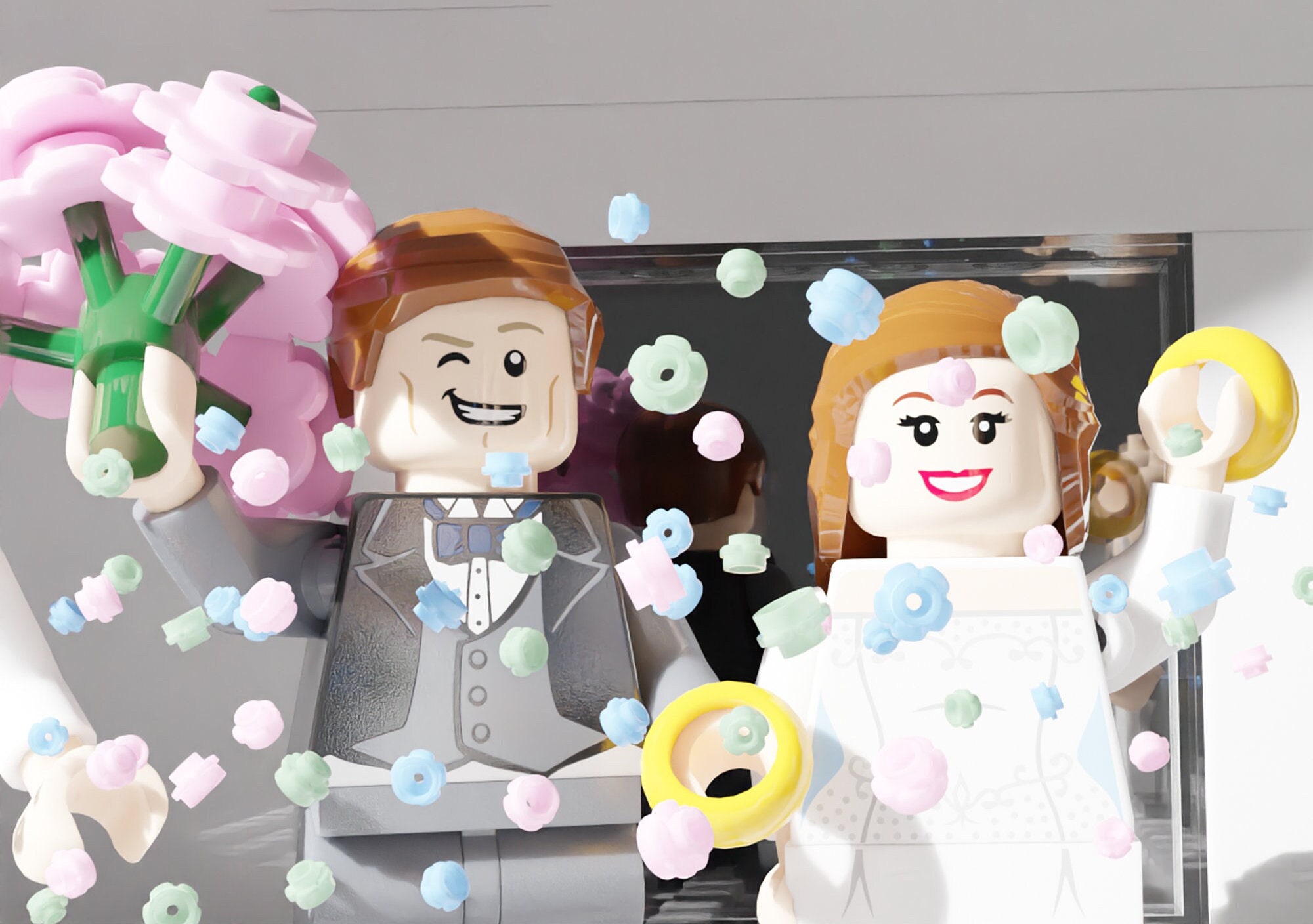 Personalized Lego Brick Portraits - Etsy