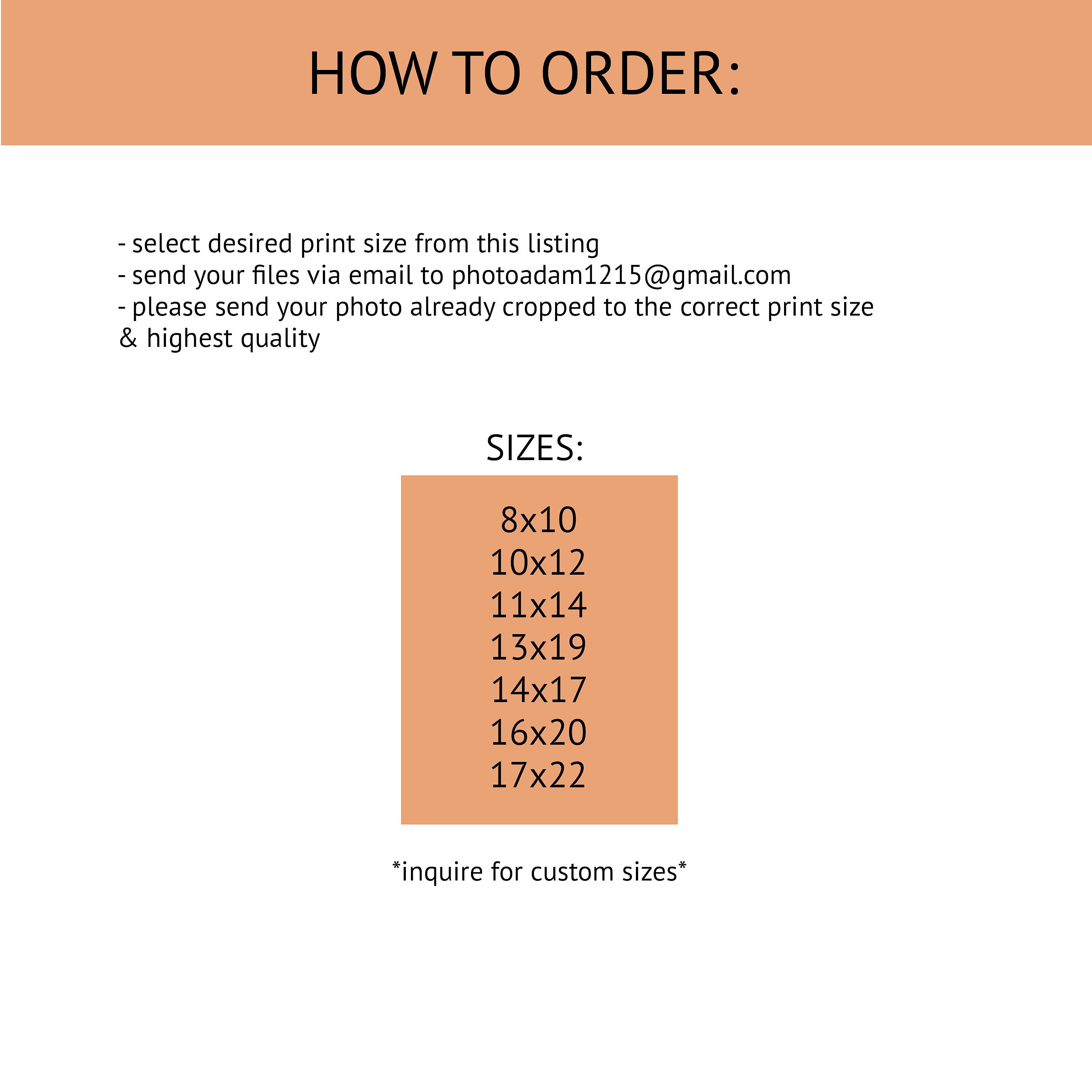 Custom Photo Printing - Etsy