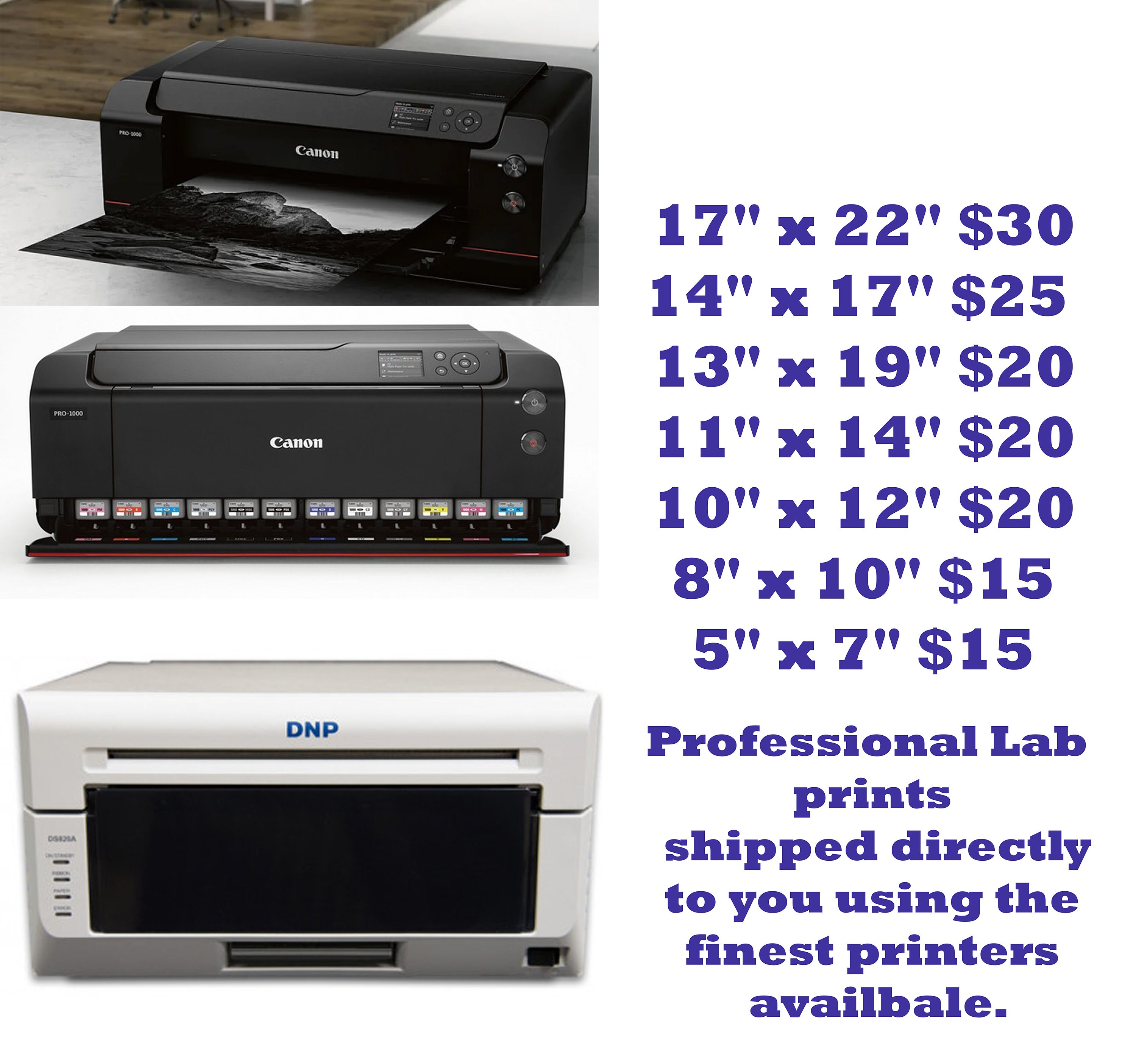 Custom Photo Printing - Etsy