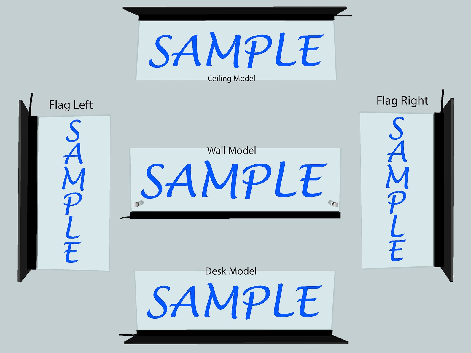 Customizable Live on Air Home Studio Streaming Recording LED Lighted ...