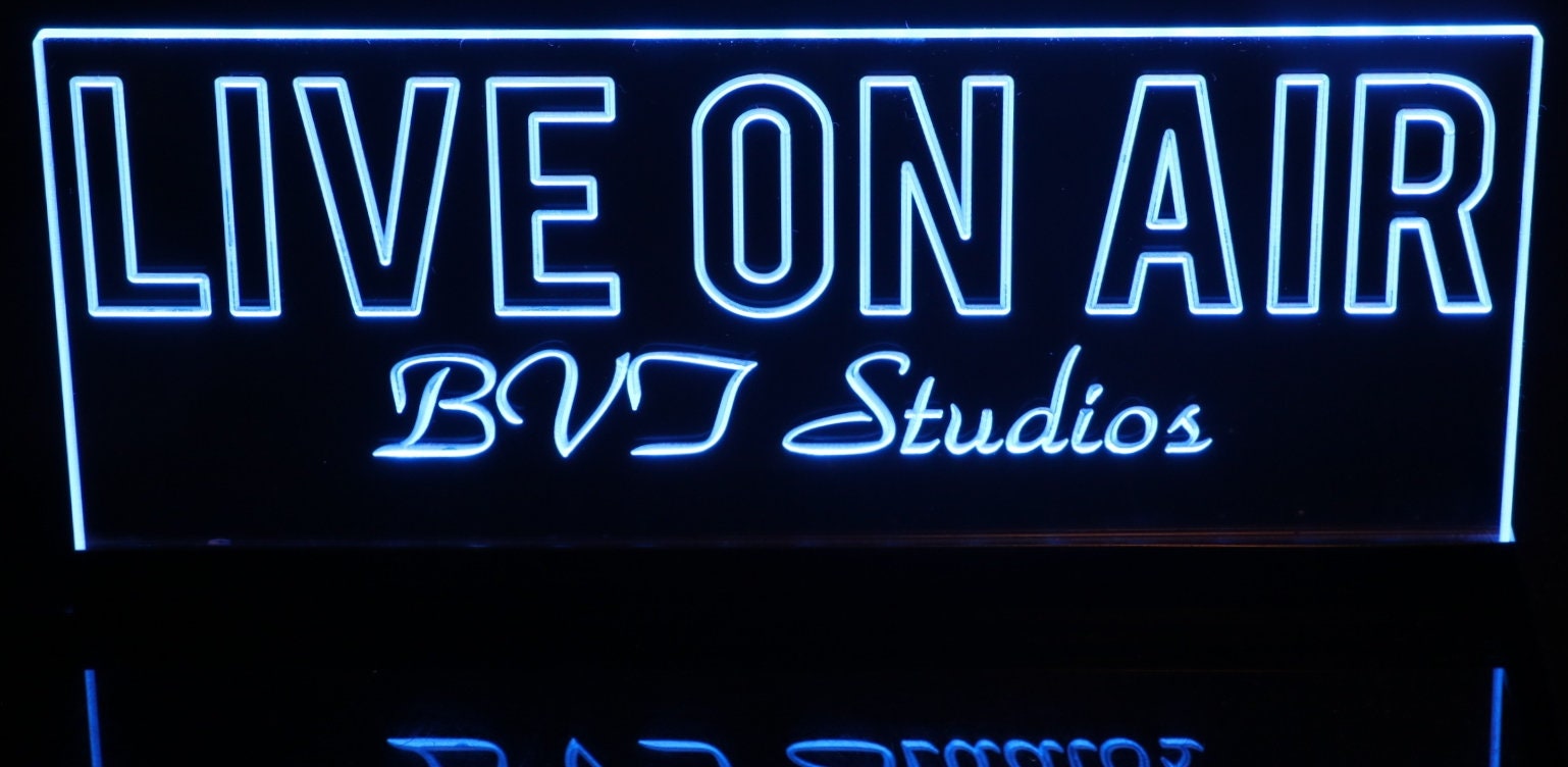 Customizable RECORDING Home Studio LED Lighted Sign Plaque Personalized ...