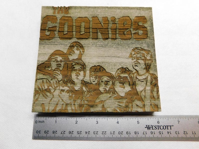 Laser Engraved Goonies Sign - Etsy