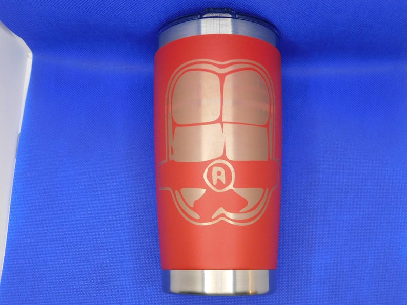 Laser Engraved Raphael Ninja Turtles 20oz Tumbler - Etsy