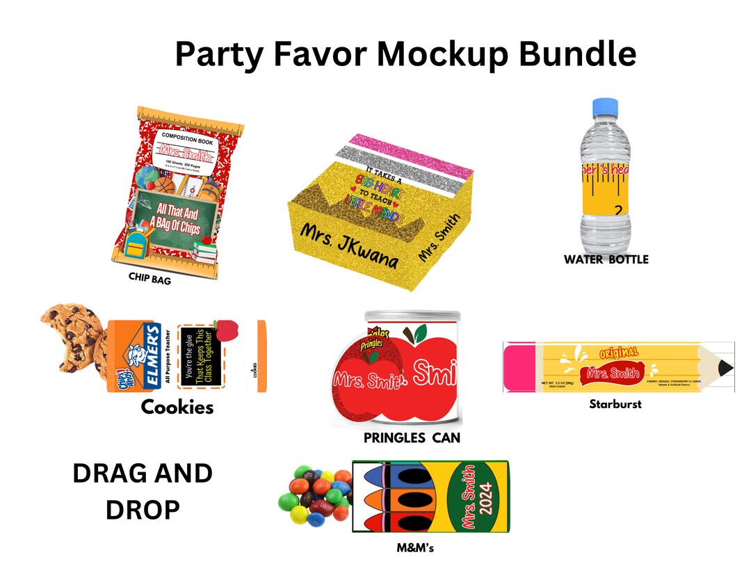 Teacher Appreciation Party Favor Bundle - Etsy