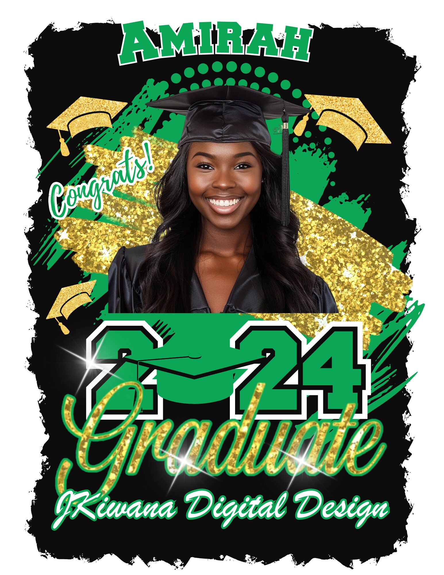 Editable Senior Templates 2024 - Etsy