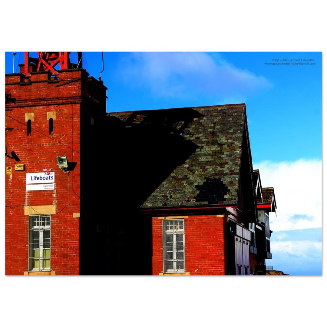 Life-boat Station Side - UK Premium Matte Paper Poster - Etsy