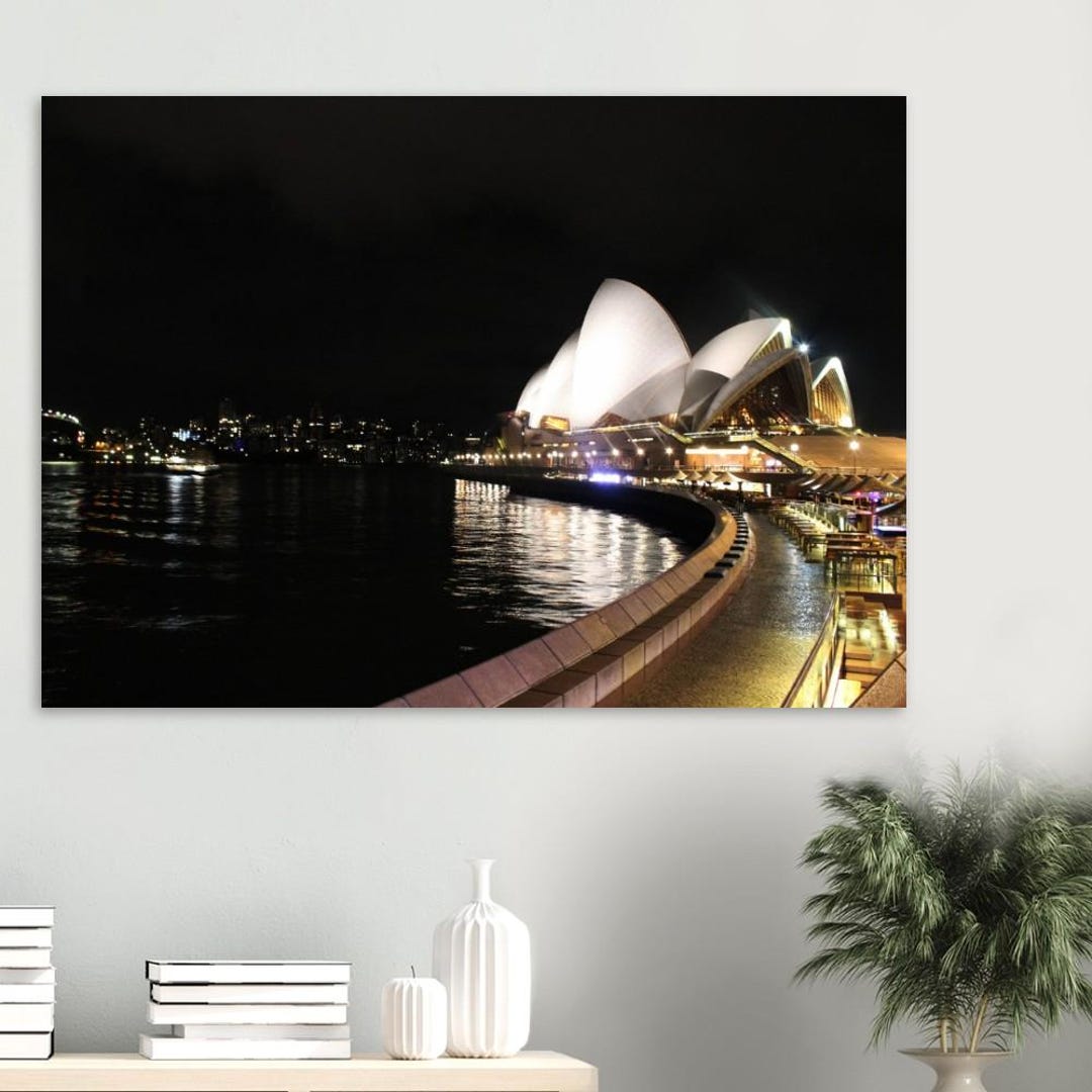 Sydney Opera House Shore on Premium Semi-glossy Paper Poster - Etsy
