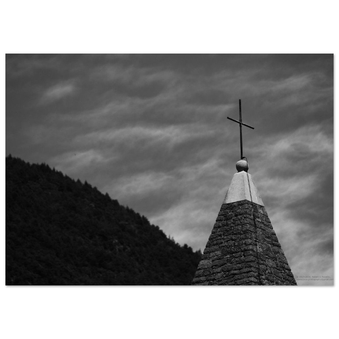 Church Cross - Premium Matte Paper Poster - Etsy