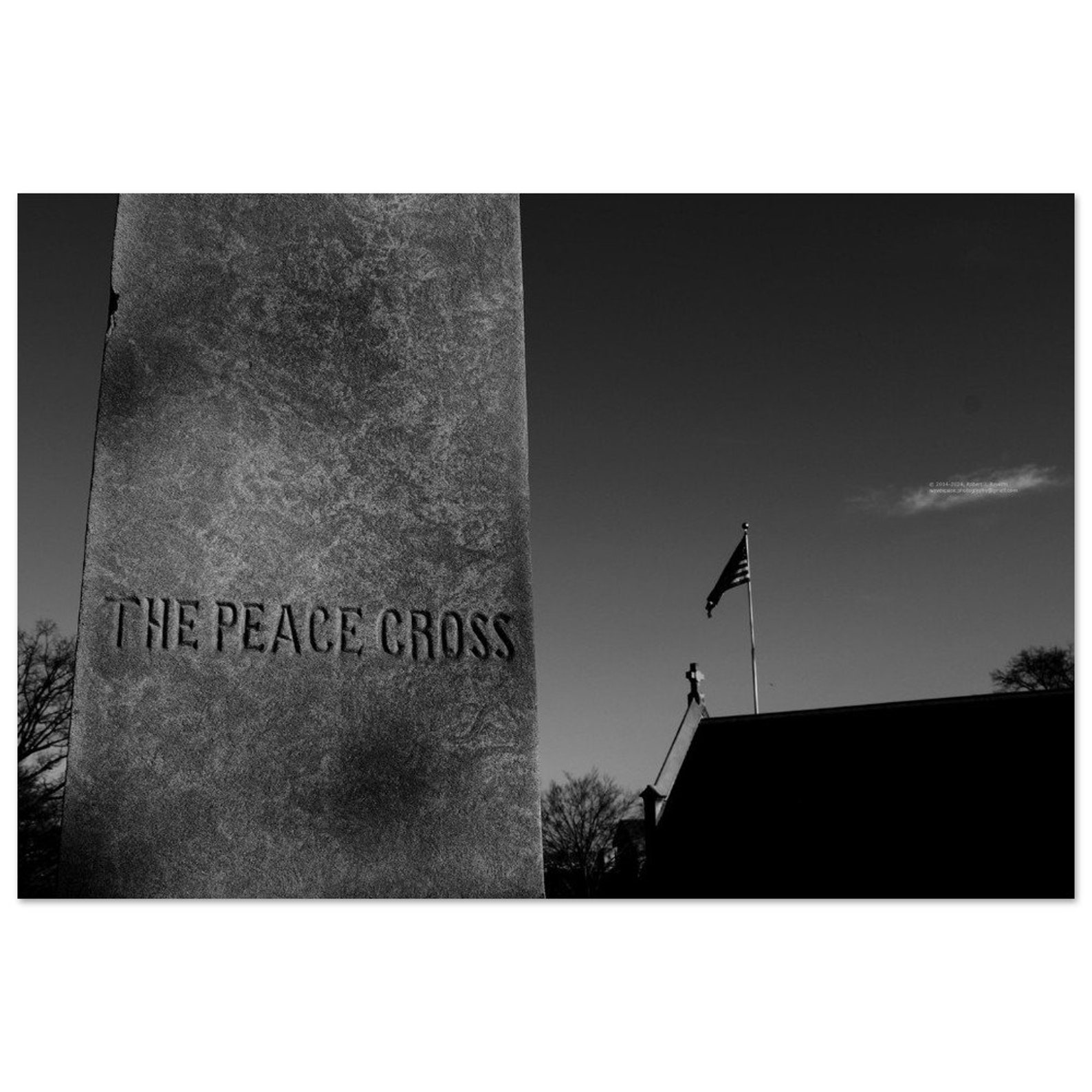 The Peace Cross - USA - Premium Matte Paper Poster - Etsy