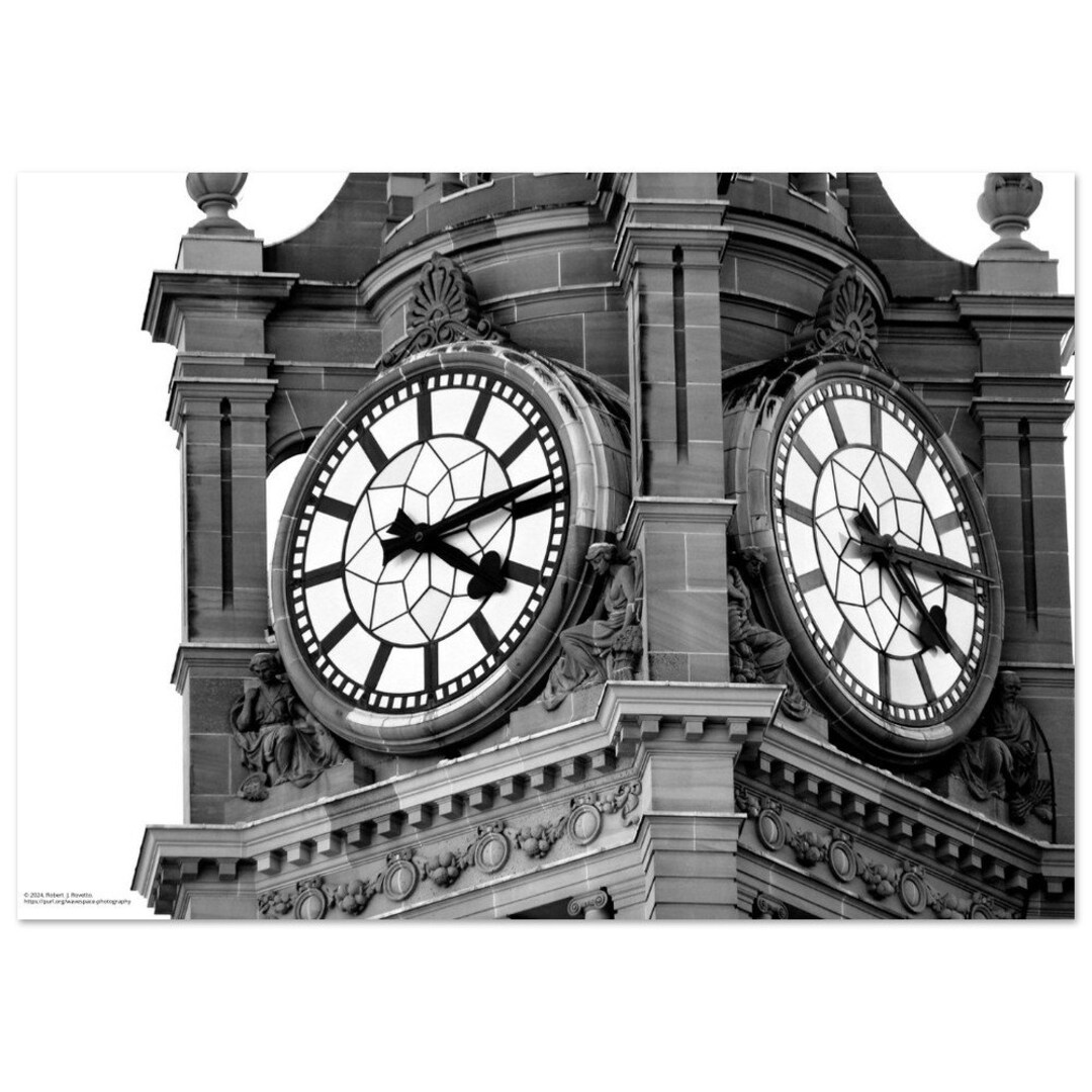 Clock Figures - Premium Matte Paper Poster - Etsy
