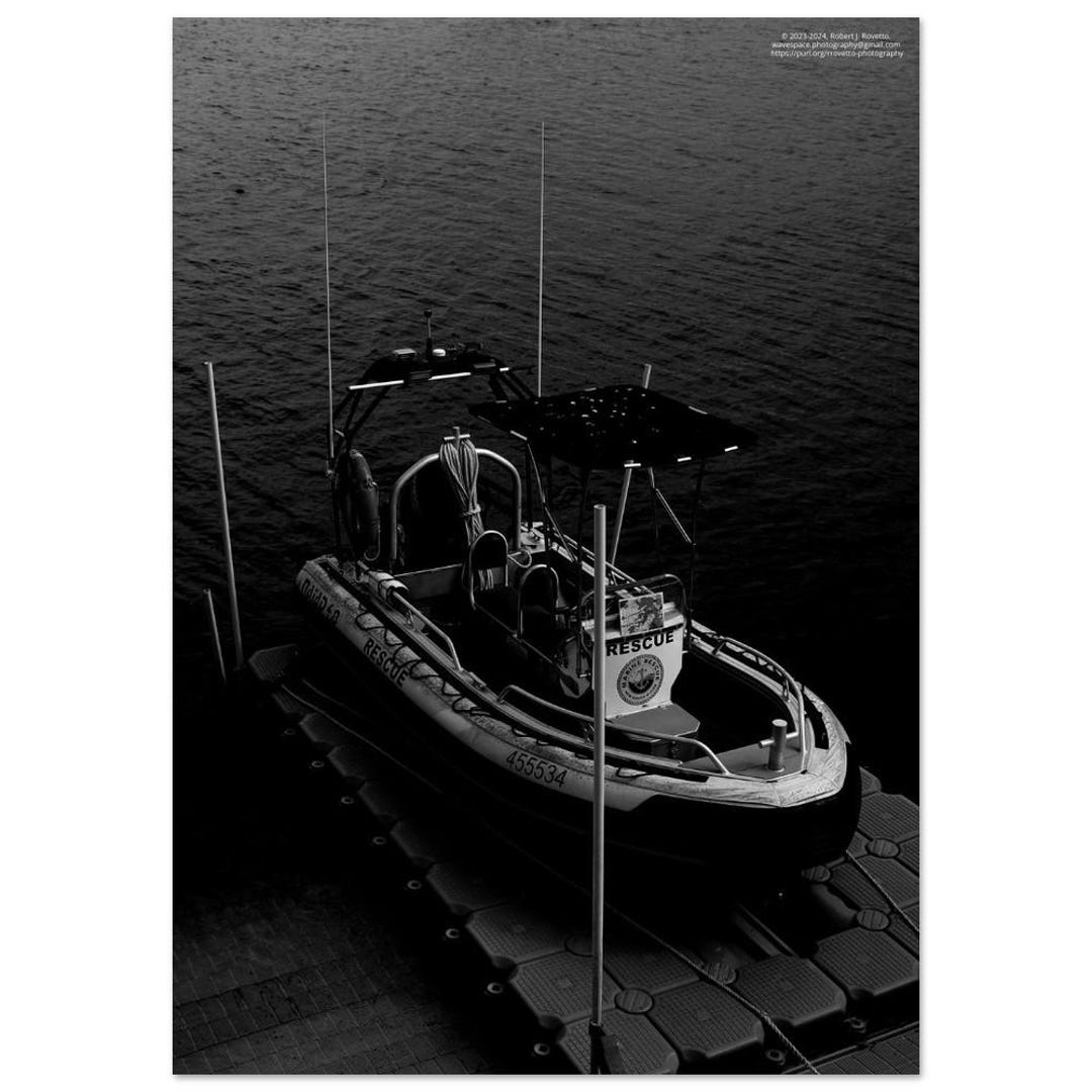 Rescue RHIB - on Premium Semi-glossy Paper Poster - Etsy