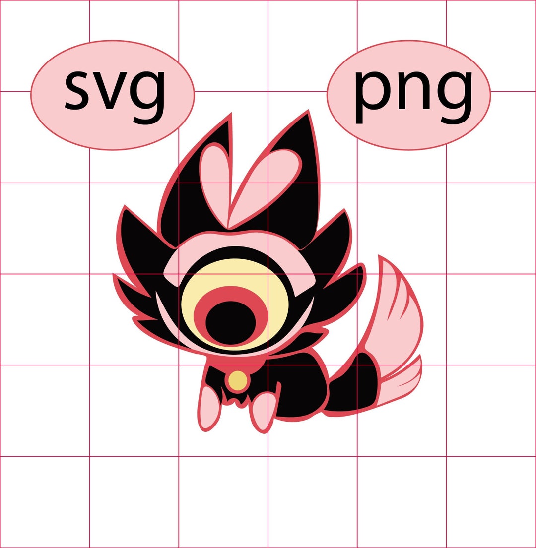 Hazbin Hotel Keekee svg, png Hazbin Hotel Keekee, Hazbin Hotel svg ...