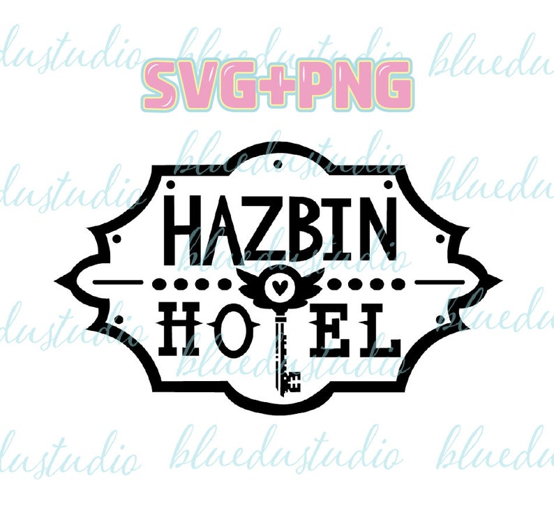 Digital Download SVG/PNG, Hazbin Hotel Logo for Cricut, Diy, Hazbin ...