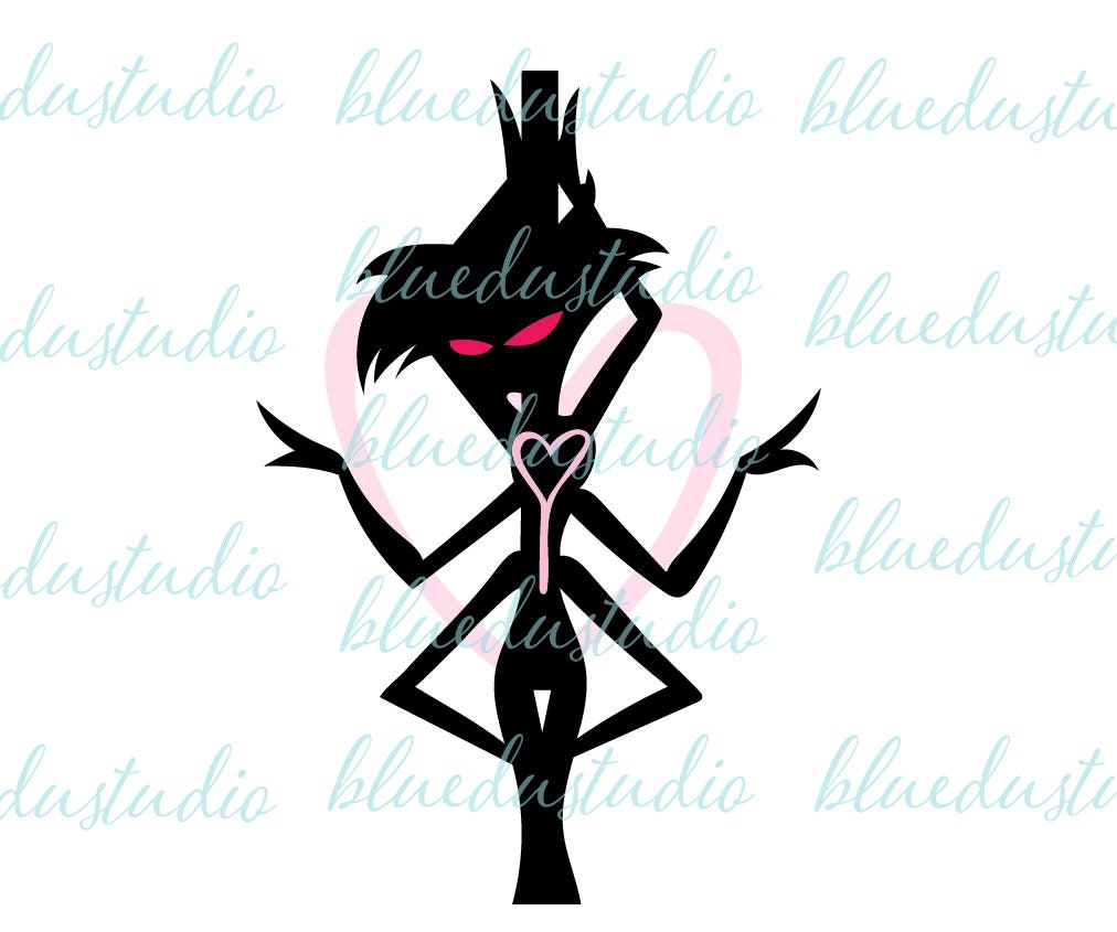 Hazbin Hotel Angel Dust SVG & PNG 55 Digital Download - Etsy
