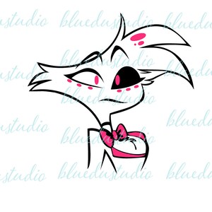 Hazbin Hotel Angel Dust SVG & PNG (5+5) - Digital Download - Etsy