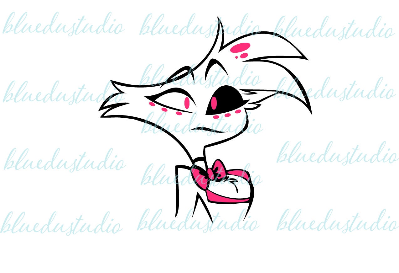 Hazbin Hotel Angel Dust SVG & PNG (5+5) - Digital Download - Etsy