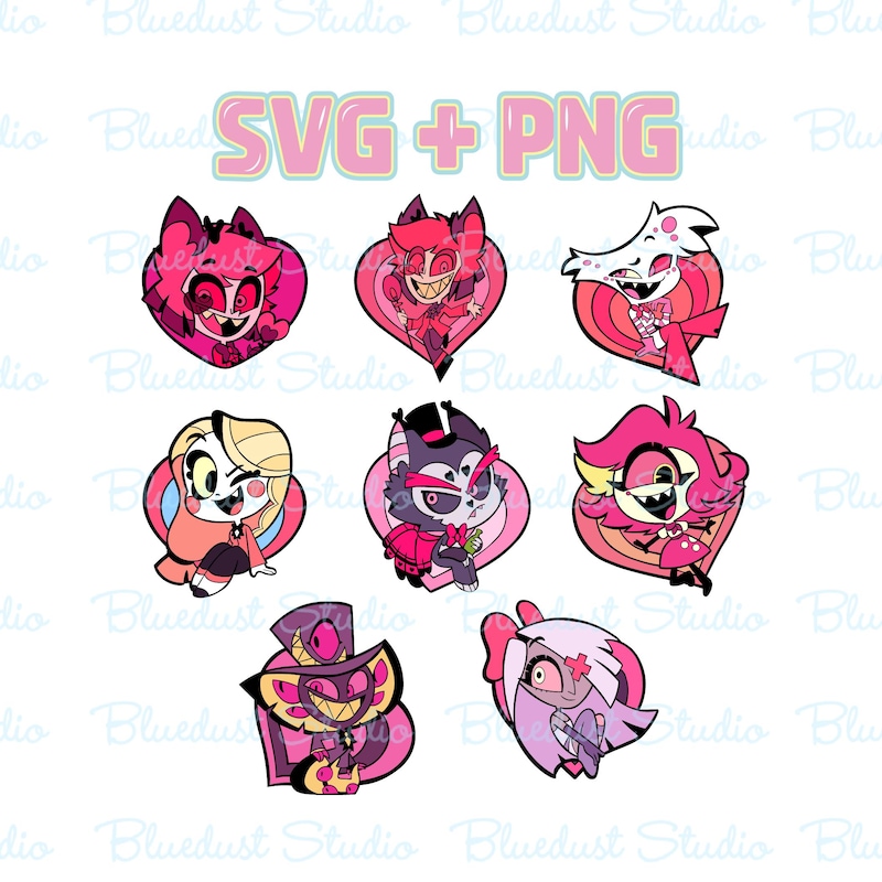 Hazbin Hotel Pngs - Etsy