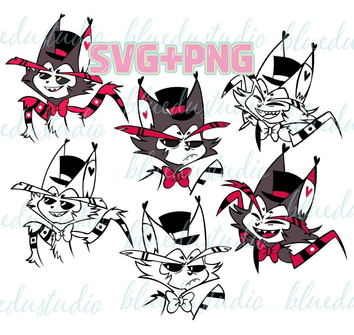 Digital Download Husk Hazbin Hotel SVG/PNG, Husk Hazbin Hotel Vector ...
