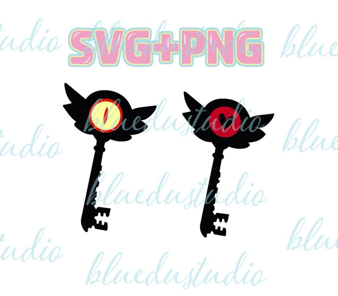 Digital Download Hazbin Hotel Key SVG/PNG, Hazbin Hotel Vector, Alastor ...