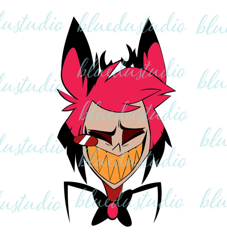 Digital Download Alastor Hazbin Hotel SVG/PNG 12 Tot, Lucifer ...