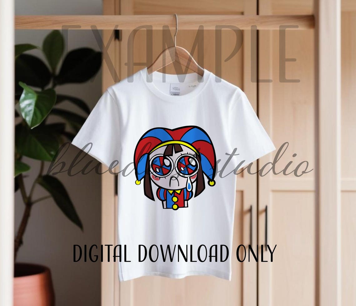 Digital Download SVG and PNG the Amazing Digital Circus Pomni, Jax ...