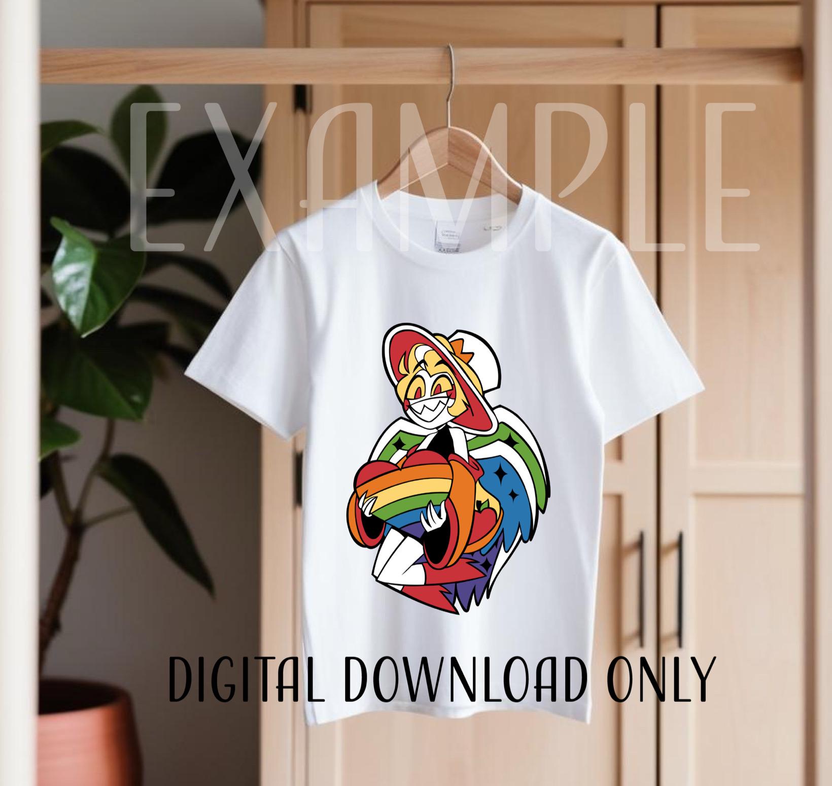 Digital Download Hazbin Hotel SVG PNG Angel Dust Alastor Husk Charlie ...