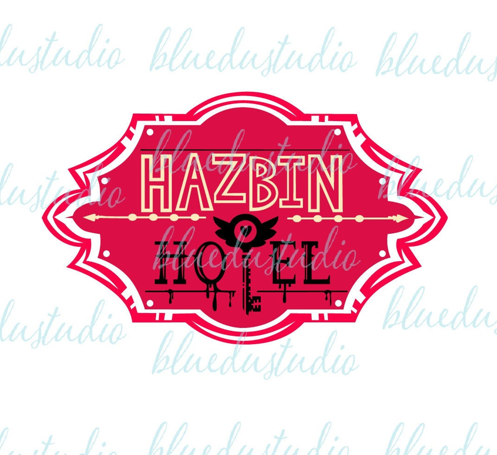 Digital Download Hazbin Hotel Logo SVG/PNG, Hazbin Hotel Vector for ...