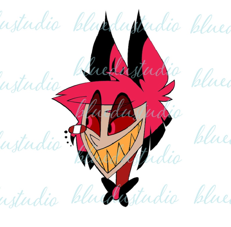 Digital Download Alastor Hazbin Hotel SVG/PNG 12 Tot, Lucifer ...