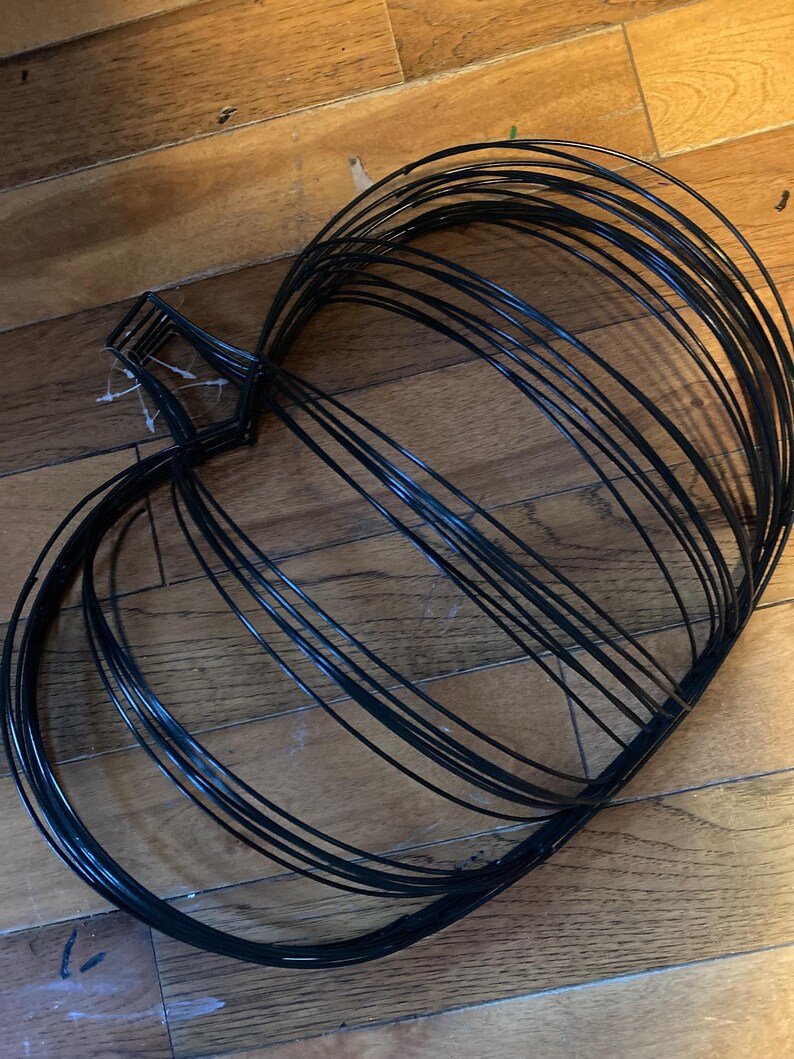 Wire Pumpkin Form 3 Forms for 7.99 - Etsy