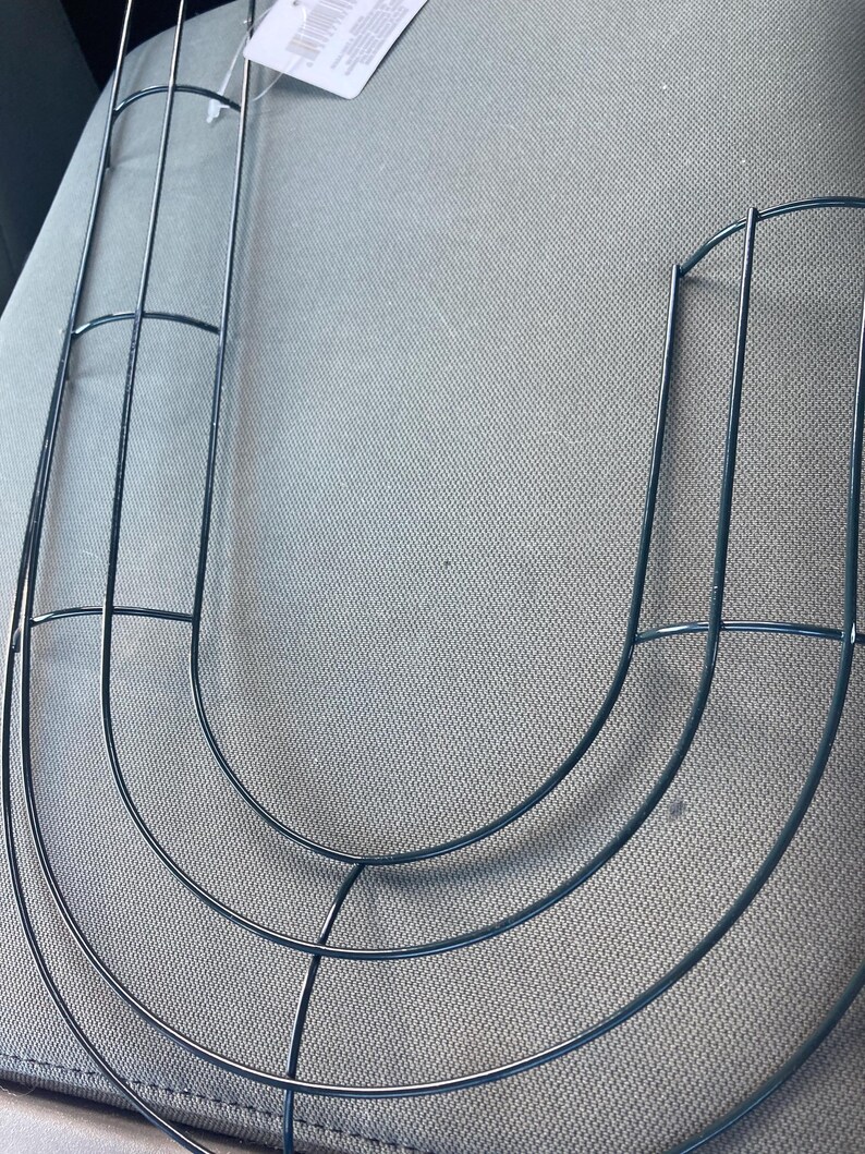 Candy Cain Wreath Form - Etsy