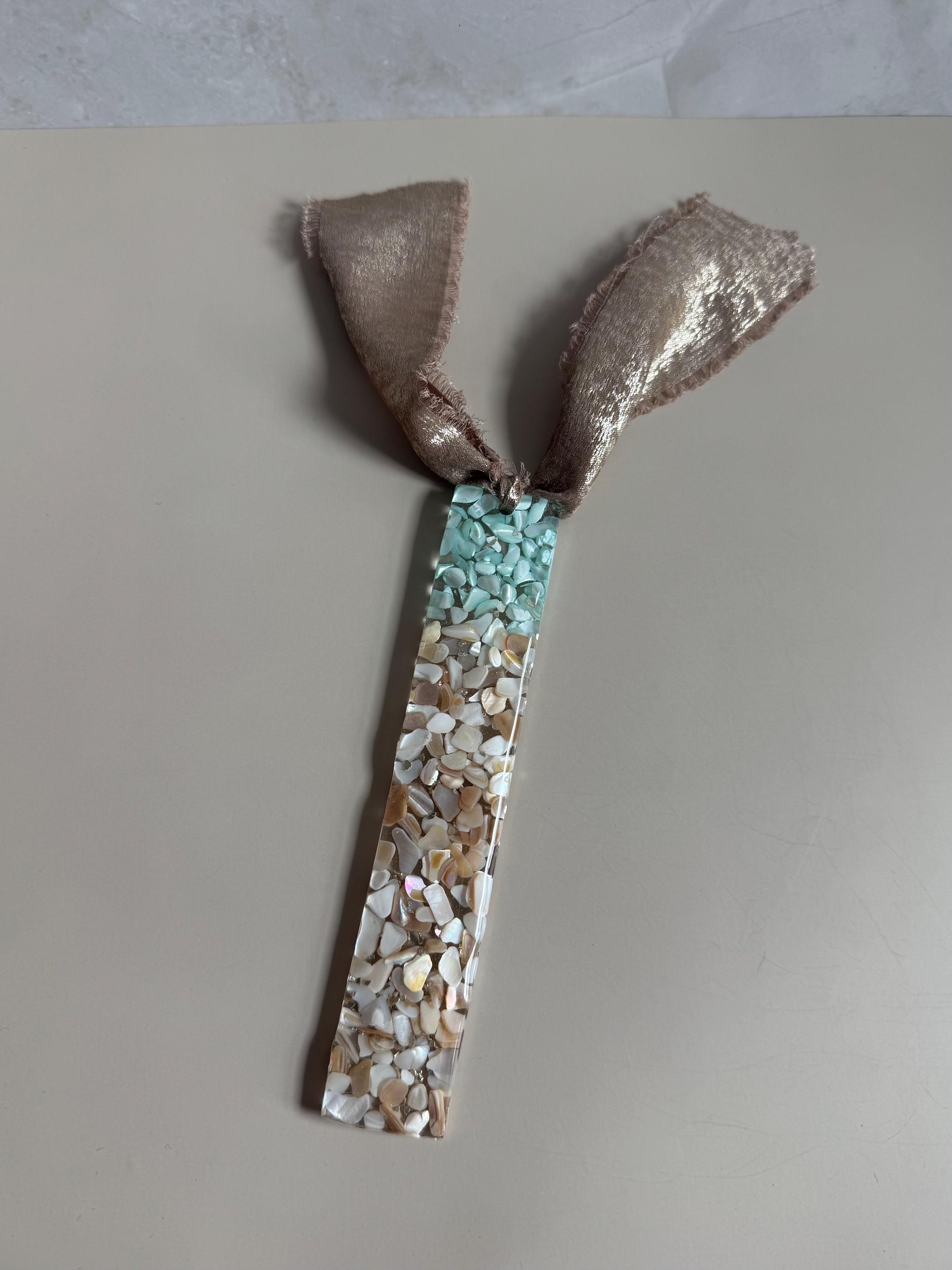 Bookmark Seashell Beach Lover Reader Gift for Her Coastal Boho Style - Etsy