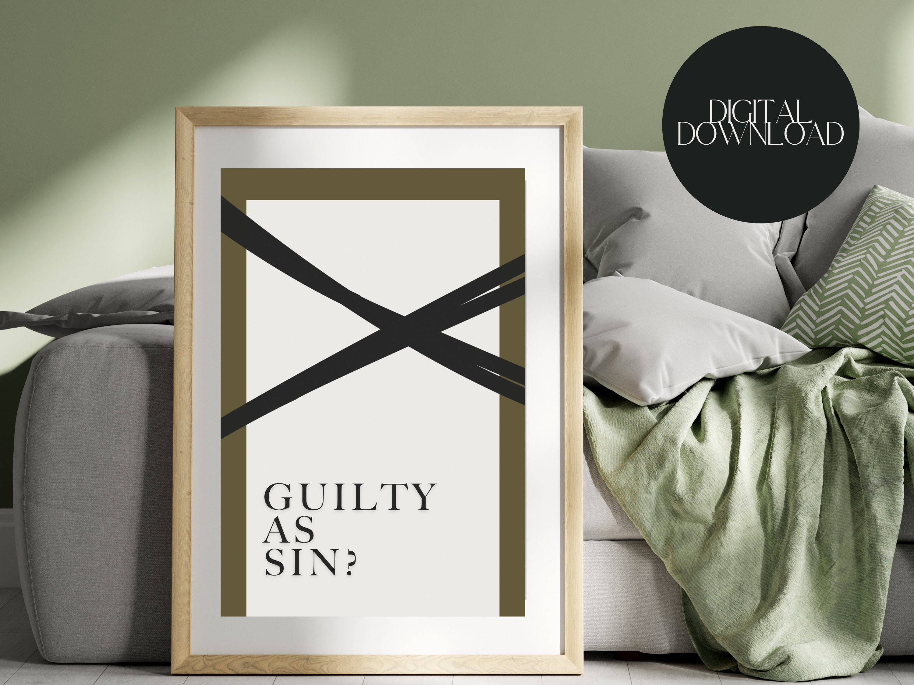 The Tortured Poets Department | GUILTY AS SIN? | Taylor Poster sold by ...