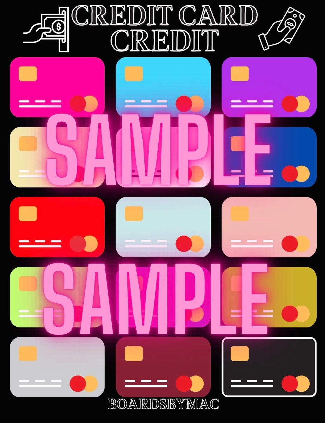 Credit Card Credit - Etsy
