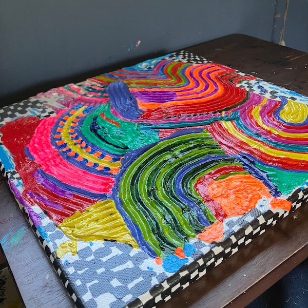 Texture Painting - Etsy