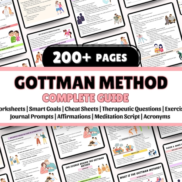 Therapist Marriage Worksheets - Etsy