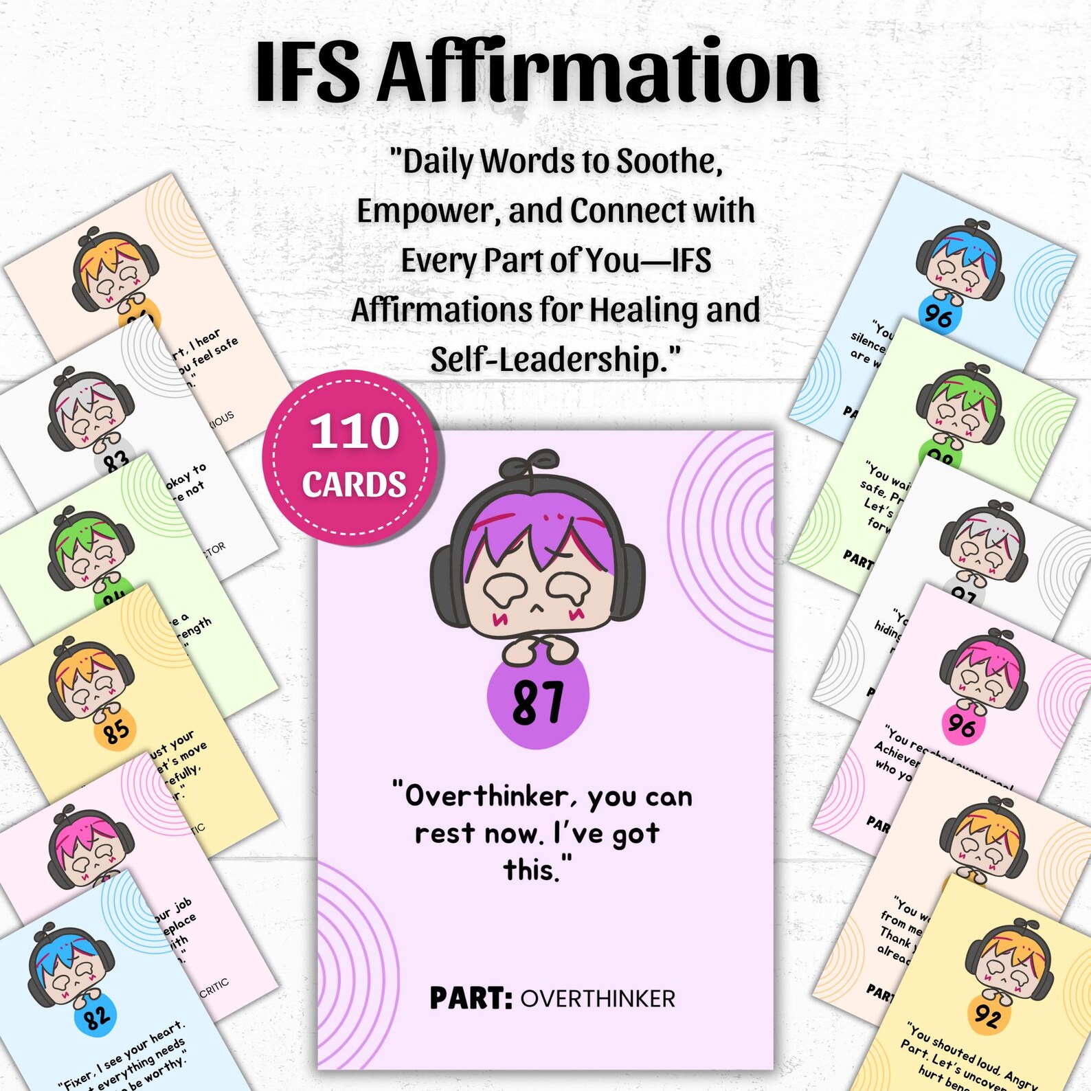 IFS Worksheets Mega Bundle | Internal Family Systems | IFS Workbook ...