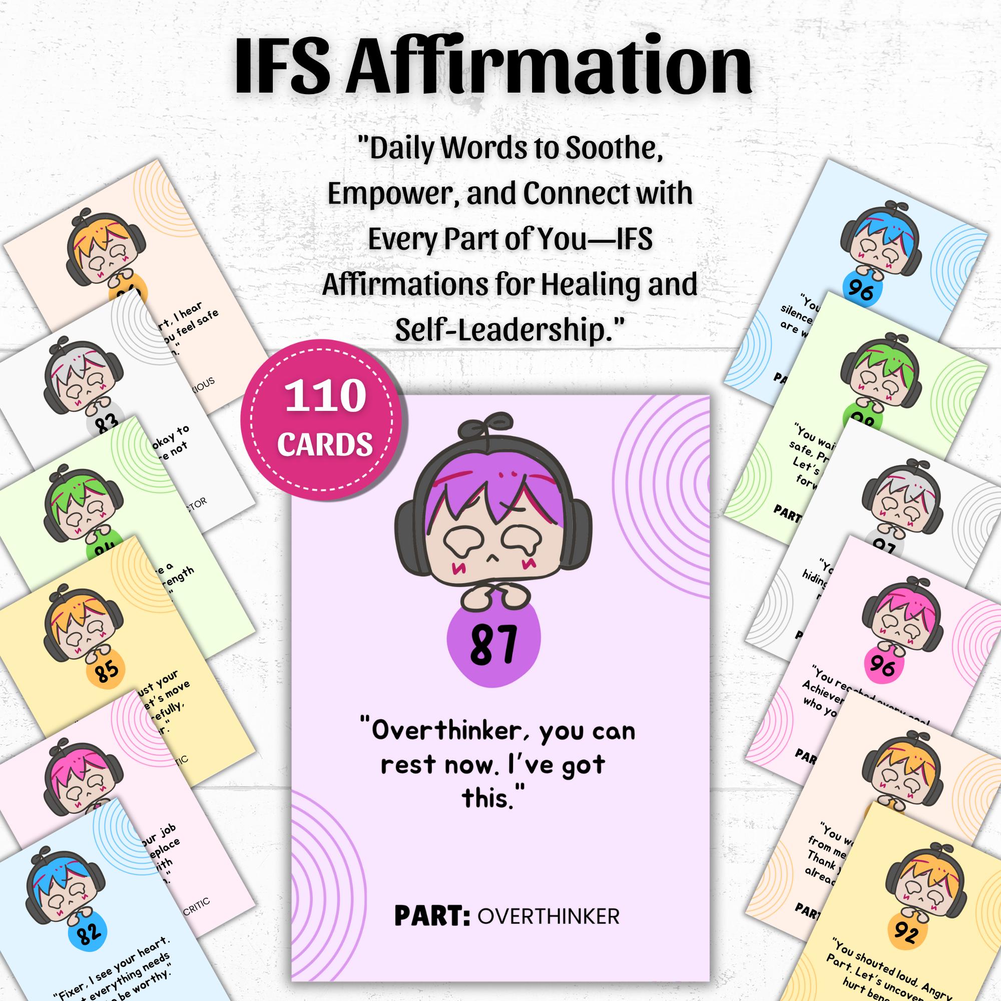 IFS Worksheets Mega Bundle | Internal Family Systems | IFS Workbook ...