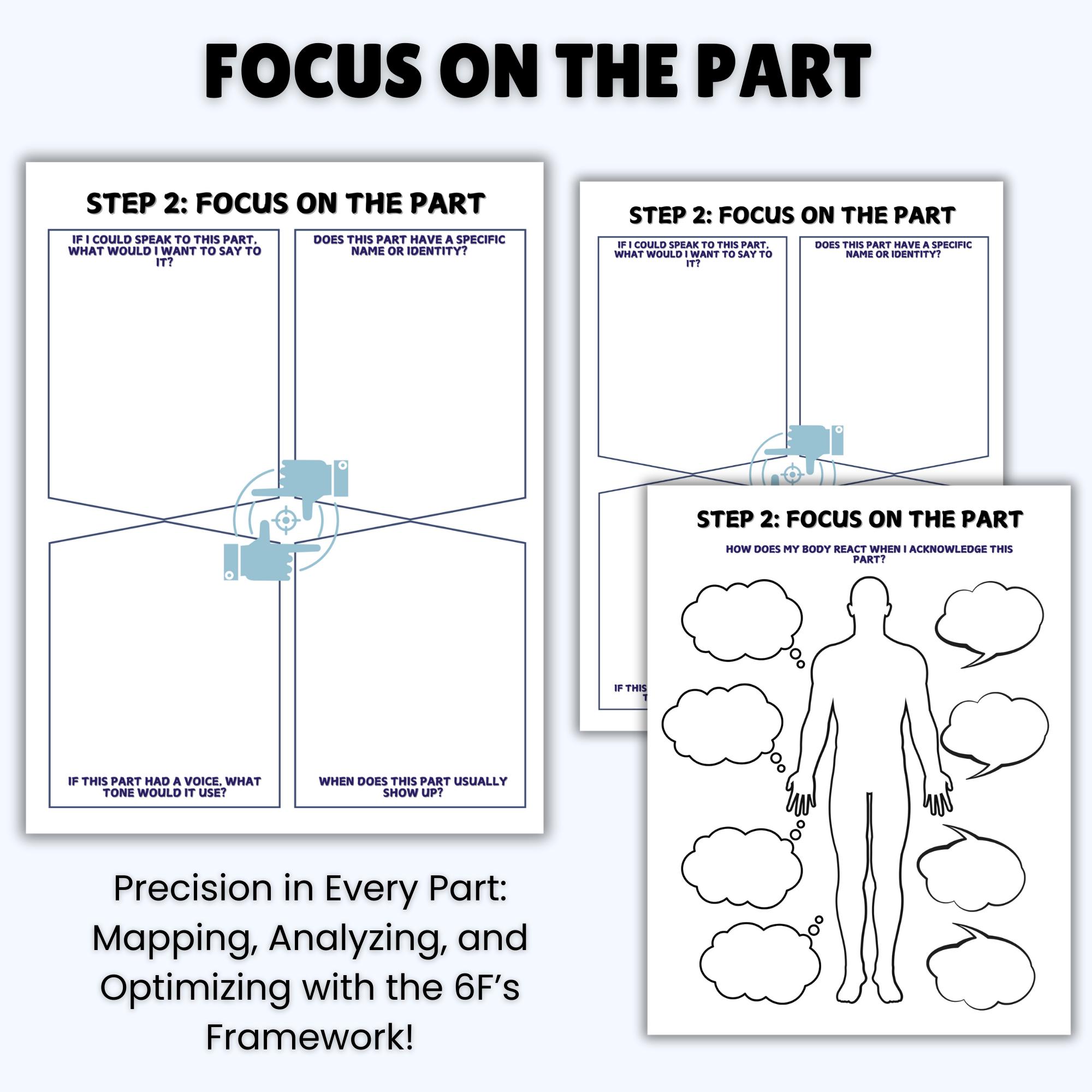 IFS Parts Mapping Exercises | IFS System Worksheets | Internal Family ...