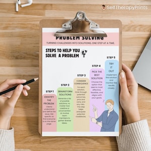 How Big is the Problem? | Problem-solving Worksheet in PDF | 5-step ...