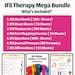 IFS Worksheets Mega Bundle | Internal Family Systems | IFS Workbook ...