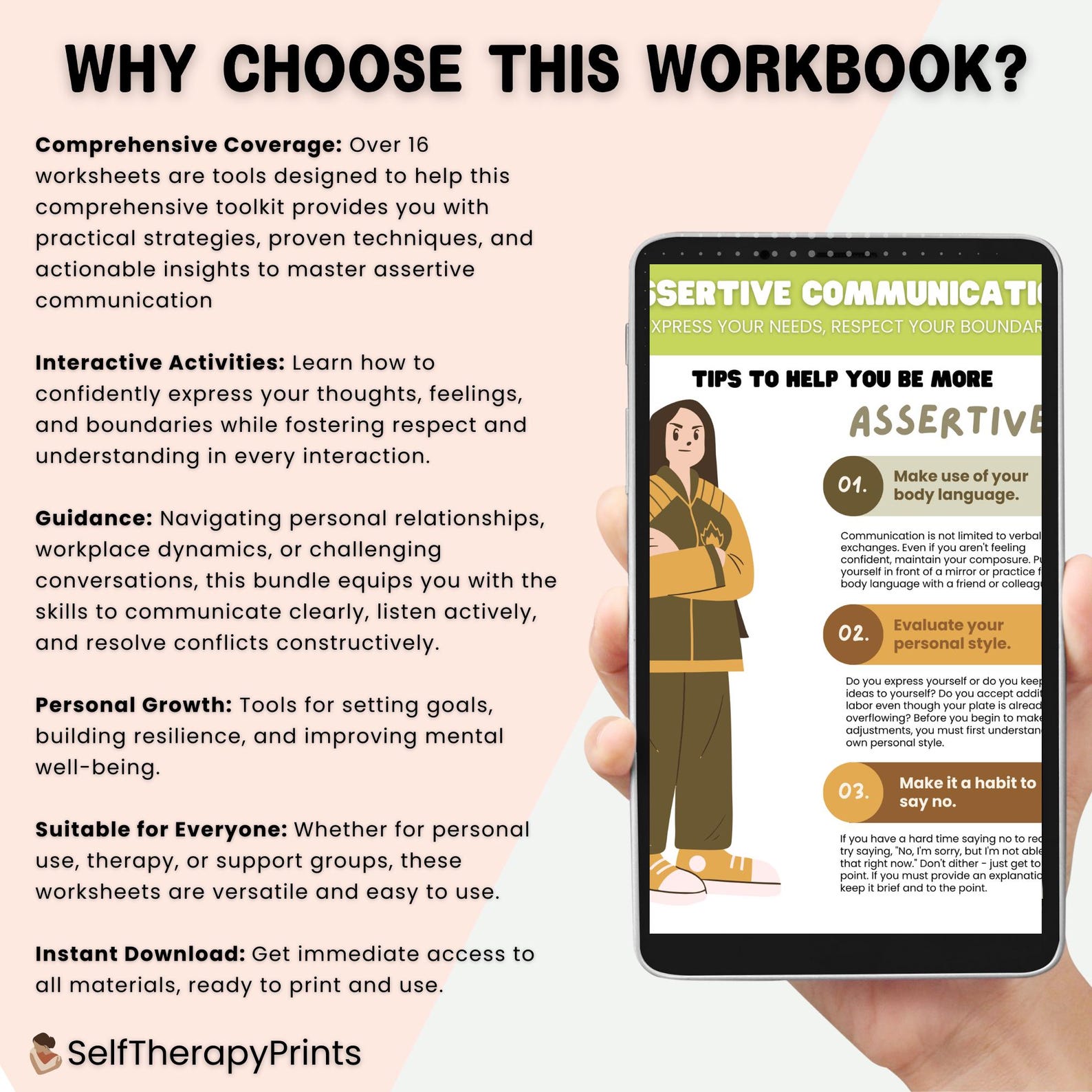 Assertive Communication Worksheets, Communication Skills, Social Skills ...